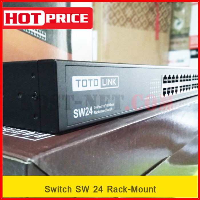 TOTOlink Sw24 Switch 24 Port 100 Mbps - Kost-Net.COM