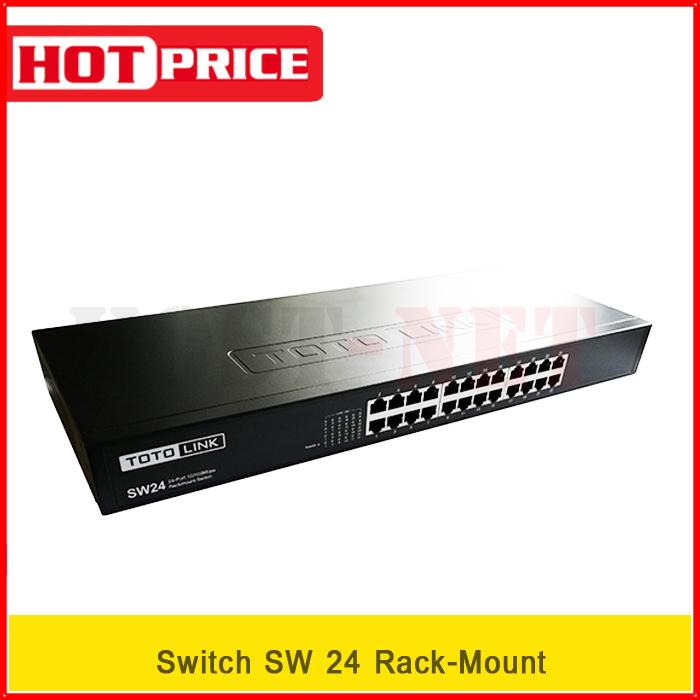 TOTOlink Sw24 Switch 24 Port 100 Mbps - Kost-Net.COM