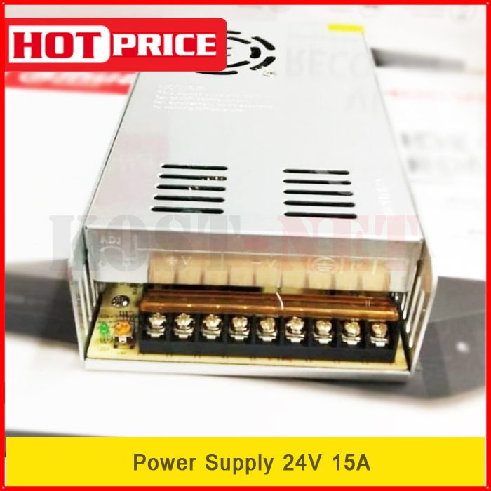 Power Supply 24V 15A - Kost-Net.COM